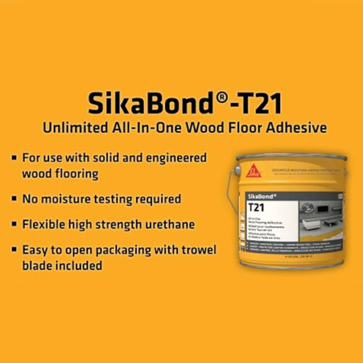 Sikabond T21 Adhesive - Sika Sikabond-T21 Polyurethane Adhesive